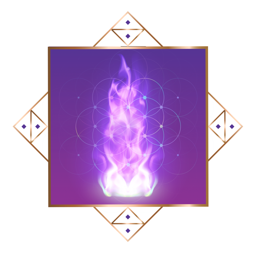 The Violet Flame - Alison L James